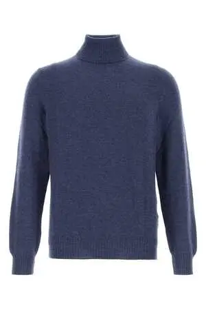 Fedeli Cashmere Turtleneck Sweater - Light Blue