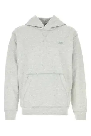NEW BALANCE Melange Cotton Sweatshirt - Grey