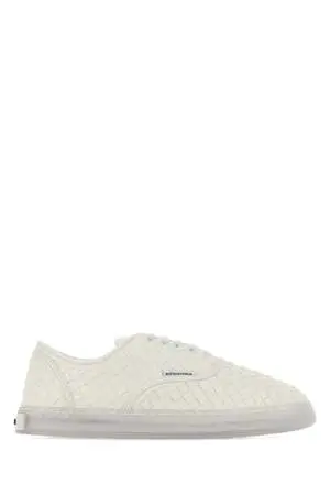 Bottega Veneta Nappa Leather Serena Sneaker - White