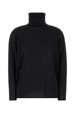 Gucci 100% Silk Knit Sweater - Black