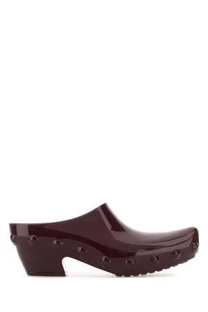 Bottega Veneta Rubber Gondola Flat Pumps With 5 Cm Heel - Purple
