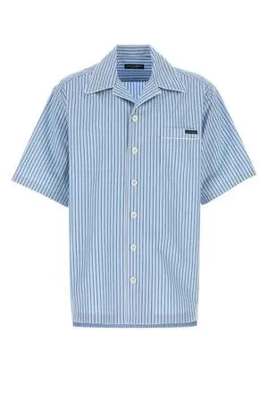 Dolce & Gabbana Embroidered Poplin Shirt For - Stripped