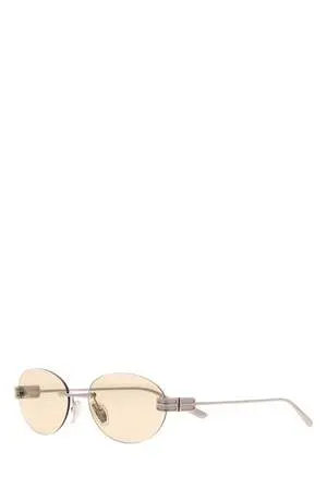 Balenciaga Metal Af Gossip Sunglasses - Silver