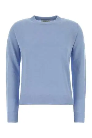 S MAXMARA Fervore Linen Sweater - Light Blue