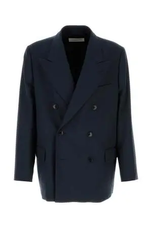 Dries Van Noten Modern Wool-blend Jacket - Navy