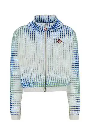 Casablanca Taffeta Zip-up Jacket - Printed