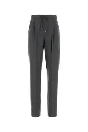 Max Mara Zamia Stretch Cashmere Pants - Grey