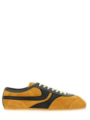 Dries Van Noten Suede Low Top Sneakers - Multicolour