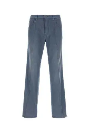 Prada PRADA Relaxed Fit Denim Jeans Light Blue