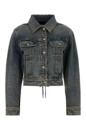 Alexander McQueen Denim Jacket For - Blue