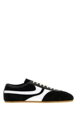 Dries Van Noten Mixed-material Leather And Suede Sneaker For - Multicoloured