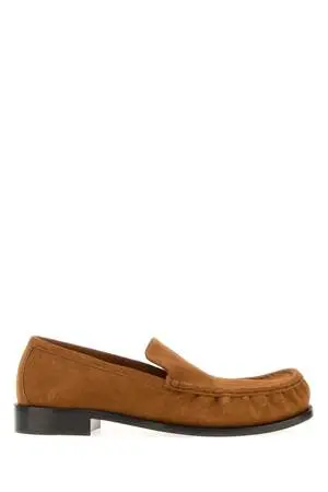 Dries Van Noten DRIES VAN NOTEN Suede Loafers With Leather Sole Camel