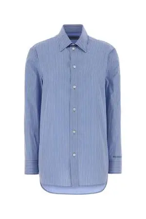 Balenciaga Striped Poplin Shirt