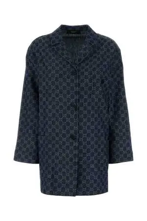 Gucci Gg Cotton Blazer - Printed