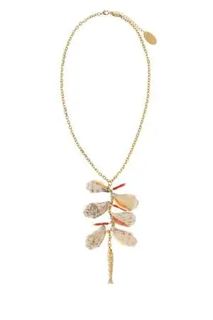 Dsquared2 2d Metal Necklace With Adjustable Fit - Gold