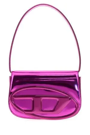 DIESEL® 1dr Bovine Leather Shoulder Handbag - Pink