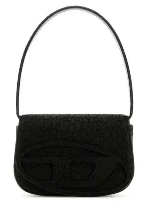 DIESEL® 1dr Mini Shoulder Handbag - Black