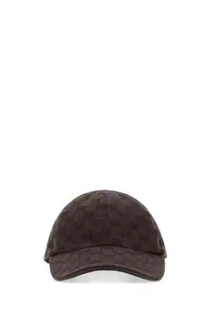 Gucci Gg Fabric Baseball Cap For - Brown