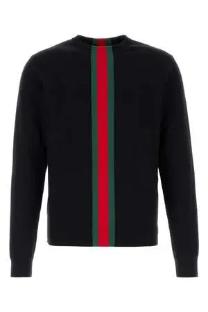 Gucci 100% Cotton Knit Sweater - Blue