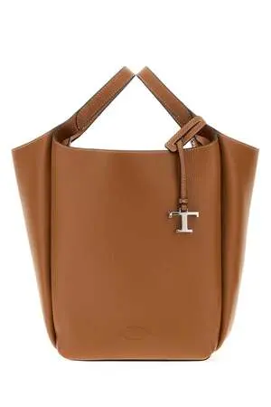 TOD`S Tod's Leather Bucket Bag With Adjustable Shoulder Strap