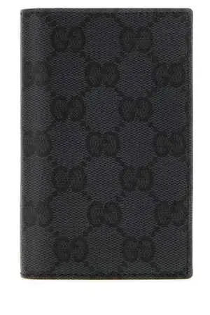 Gucci Essence Classic Gg Canvas Mini Card Holder - Printed