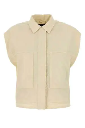 Herno Lightweight Nylon Padded Vest - Yellow