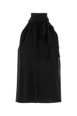 VALENTINO Valentino Garavani Crepe Top In Silk For Women