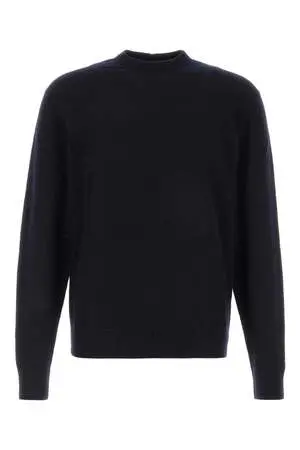 GIORGIO ARMANI X ALANUI Cashmere-silk Blend Sweater - Blue