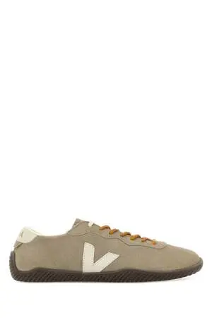 VEJA Suede Sneakers With Rubber Sole - Grey