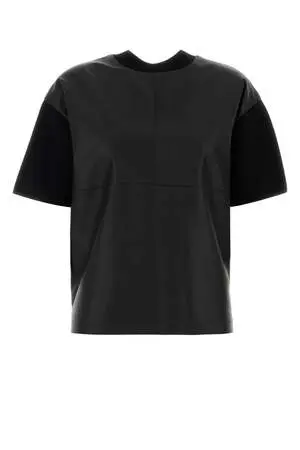 MM STUDIO Viscose-blend Segale T-shirt For