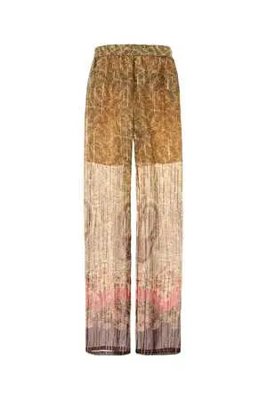 Valentino Garavani Wide-leg Silk Pants