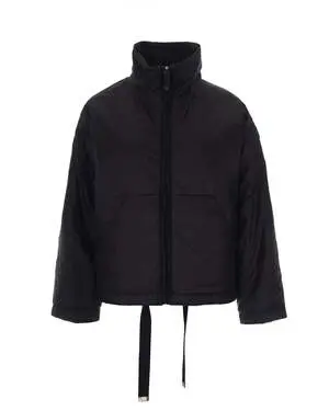 Max Mara MAX MARA THE CUBE Quilted Puffer Jacket With High Neck And Zip Closure Nero
