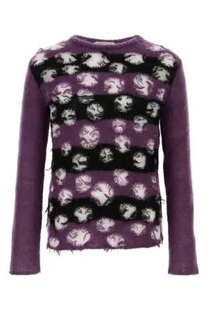 NAMACHEKO Wool Blend Mohair Sweater - Multicoloured