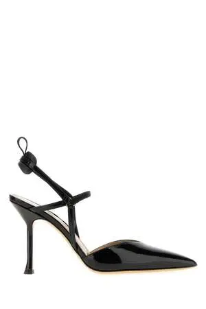 Fendi FENDI Very Colibri Leather Pumps Black