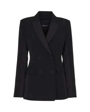Patrizia Pepe Double-breasted Tailored Blazer Jacket