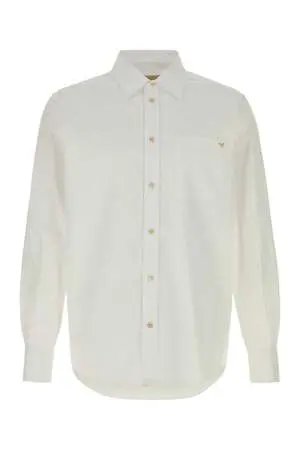 Valentino Garavani Oxford Button-down Shirt - White