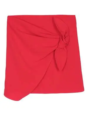 Elisabetta Franchi Mini Bow-detail Skirt - Redpassion