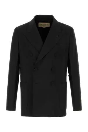 Valentino Garavani Virgin Wool Blazer - Black