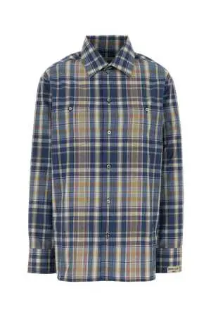 GOLDEN GOOSE Embroidered Cotton Shirt