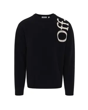 Off-White Graphic Knit Sweater