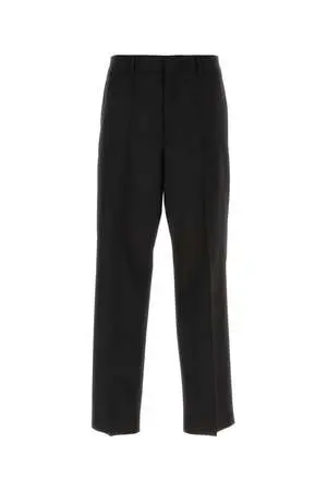 Valentino Garavani Virgin Wool Wool Pants - Black