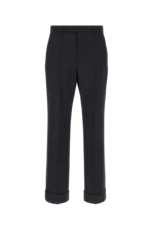 Valentino Garavani Virgin Wool Wool Pants - Blue