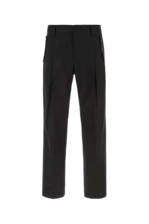 Dolce & Gabbana Stretch Cotton Pants - Black