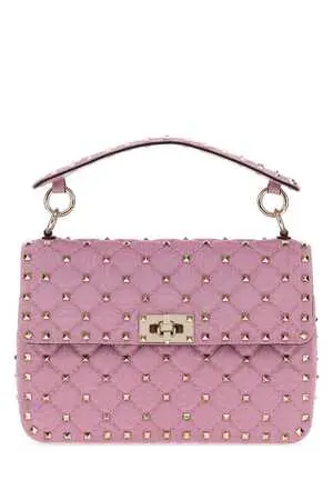 Valentino Garavani Rockstud Fabric Handbag - Pink
