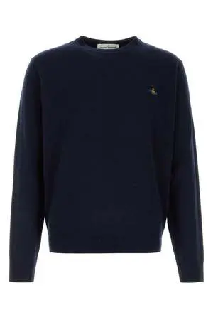 VIVIENNE WESTWOOD Alex Merino Wool-cashmere Sweater - Blue