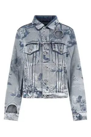 Off-White Denim Jacket - Printed