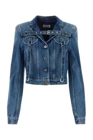 Off-White Denim Blazer For - Blue