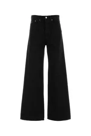 LOIS Denim Skater Wide-leg Jeans - Black