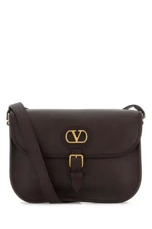 Valentino Garavani Antibes Crossbody Leather Handbag - Brown
