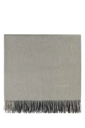 Prada Two-tone Cashmere Blend Blanket 145 X 185 Cm - Multicoloured